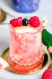 Ruby Red Raspberry Cocktail - Mixop