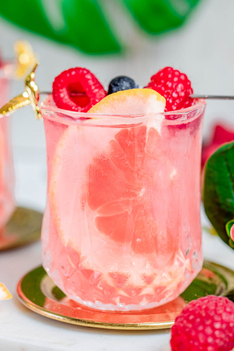 Ruby Red Raspberry Cocktail - Mixop