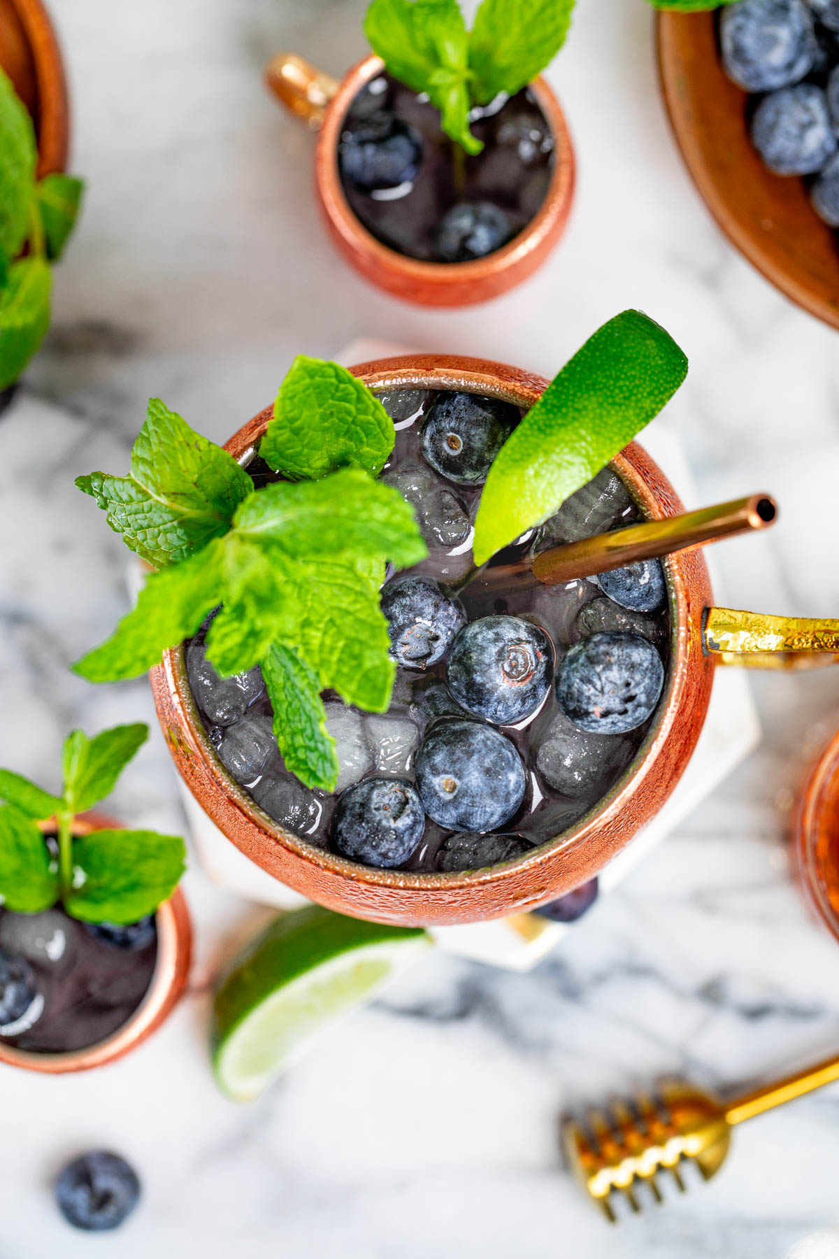 Blueberry Moscow Mule - Mixop