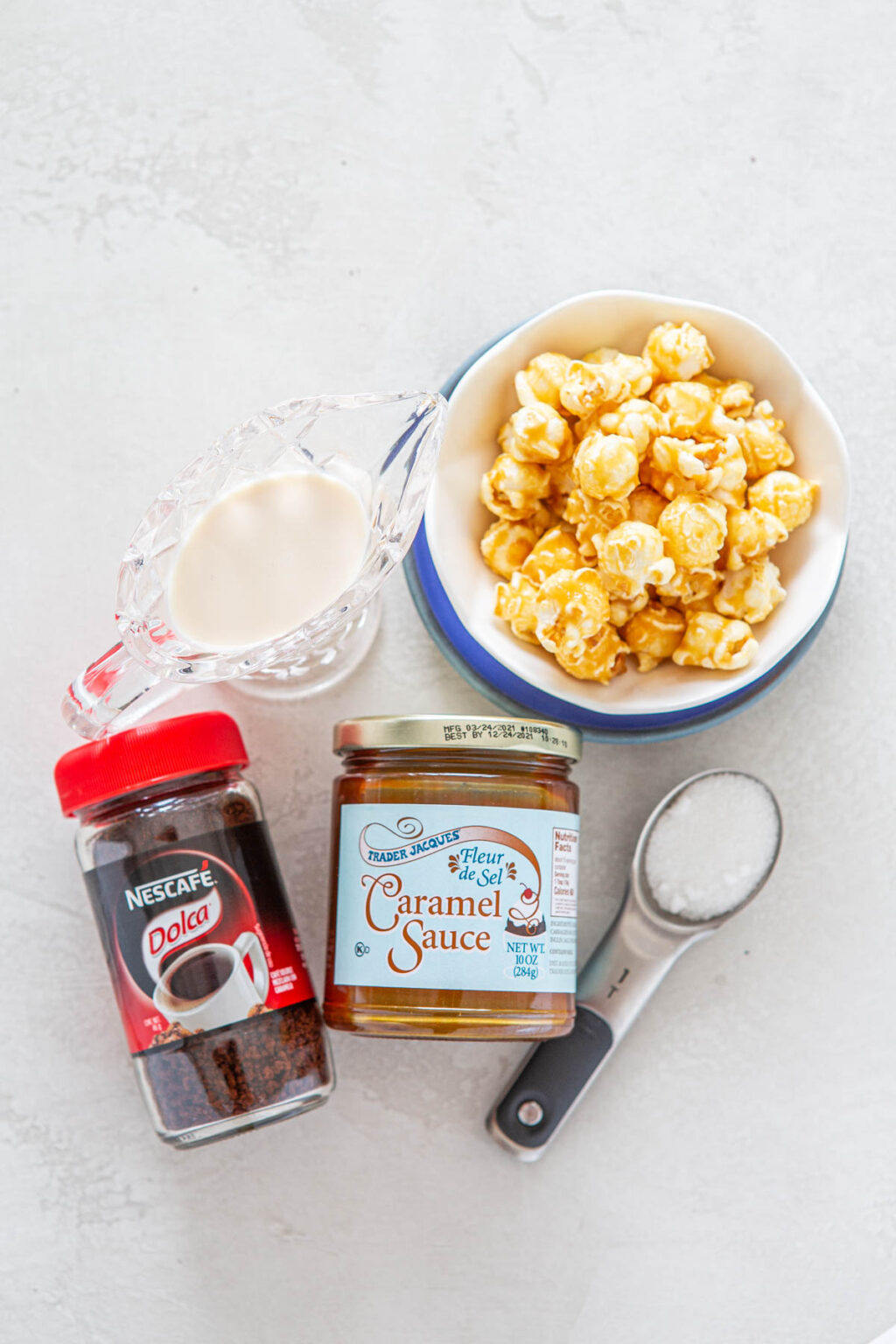 Caramel Popcorn Coffee Drink - Mixop