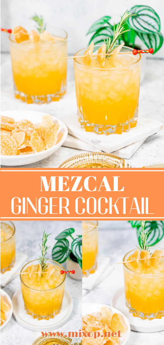 Mezcal Ginger Cocktail - Mixop