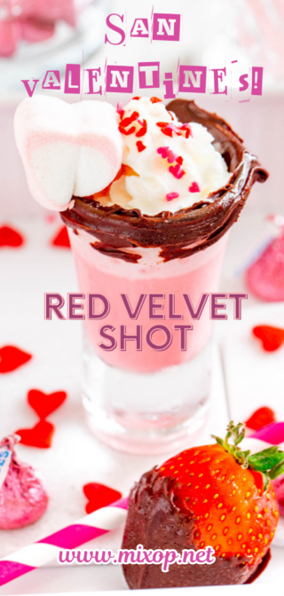Red Velvet Valentine´s Shot - Mixop