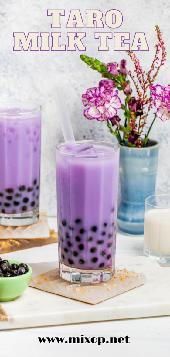Taro Milk Tea - Mixop